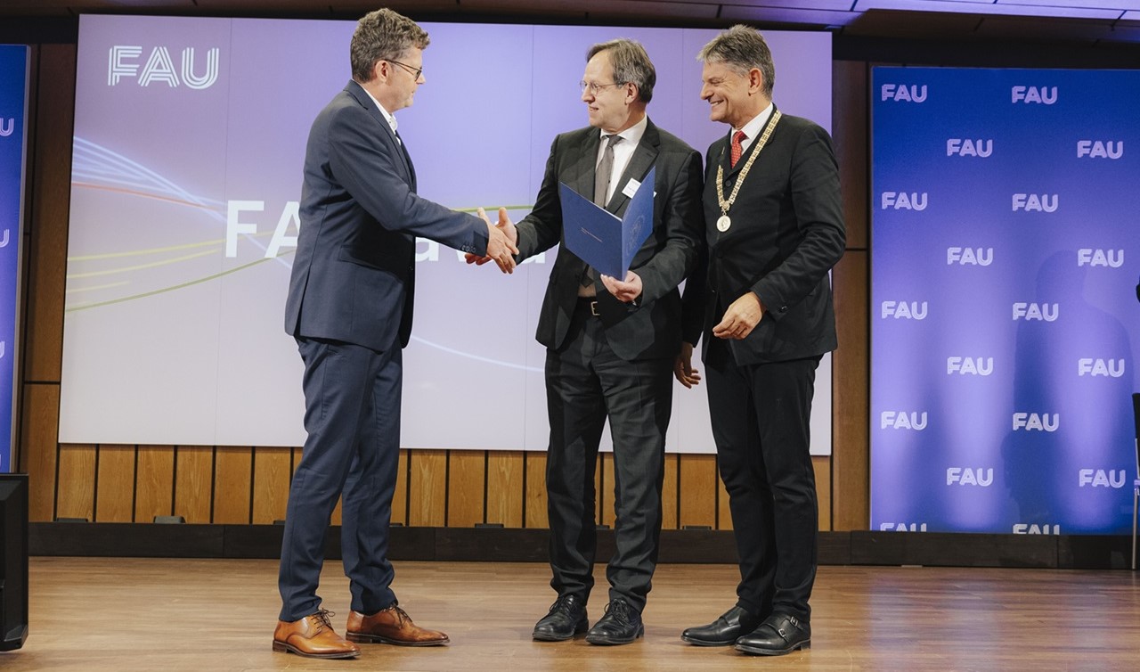 Professor Harald Haas granted FAU Ambassador honour - LiFi Research and ...